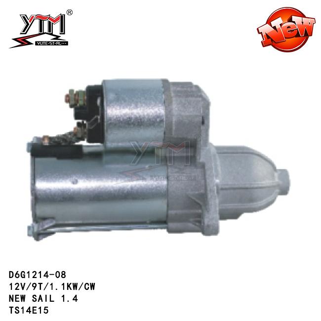 12V /9T/ 1.1KW/CW TS14E15 Engine Starter Motor For NEW SAIL 1.4 D6G1214-08